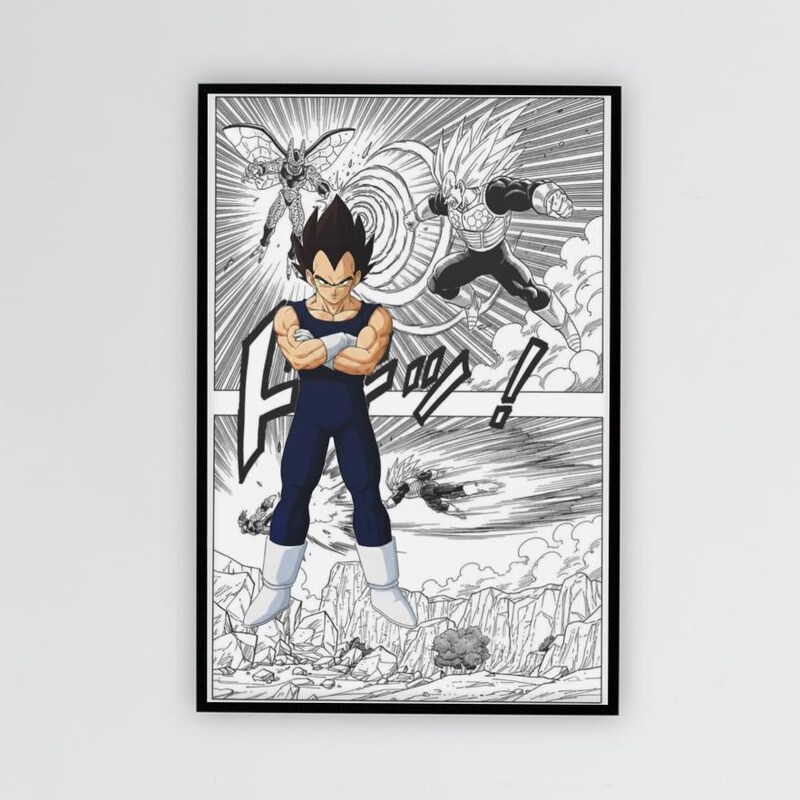 Dragon Ball Manga Panel - Etsy