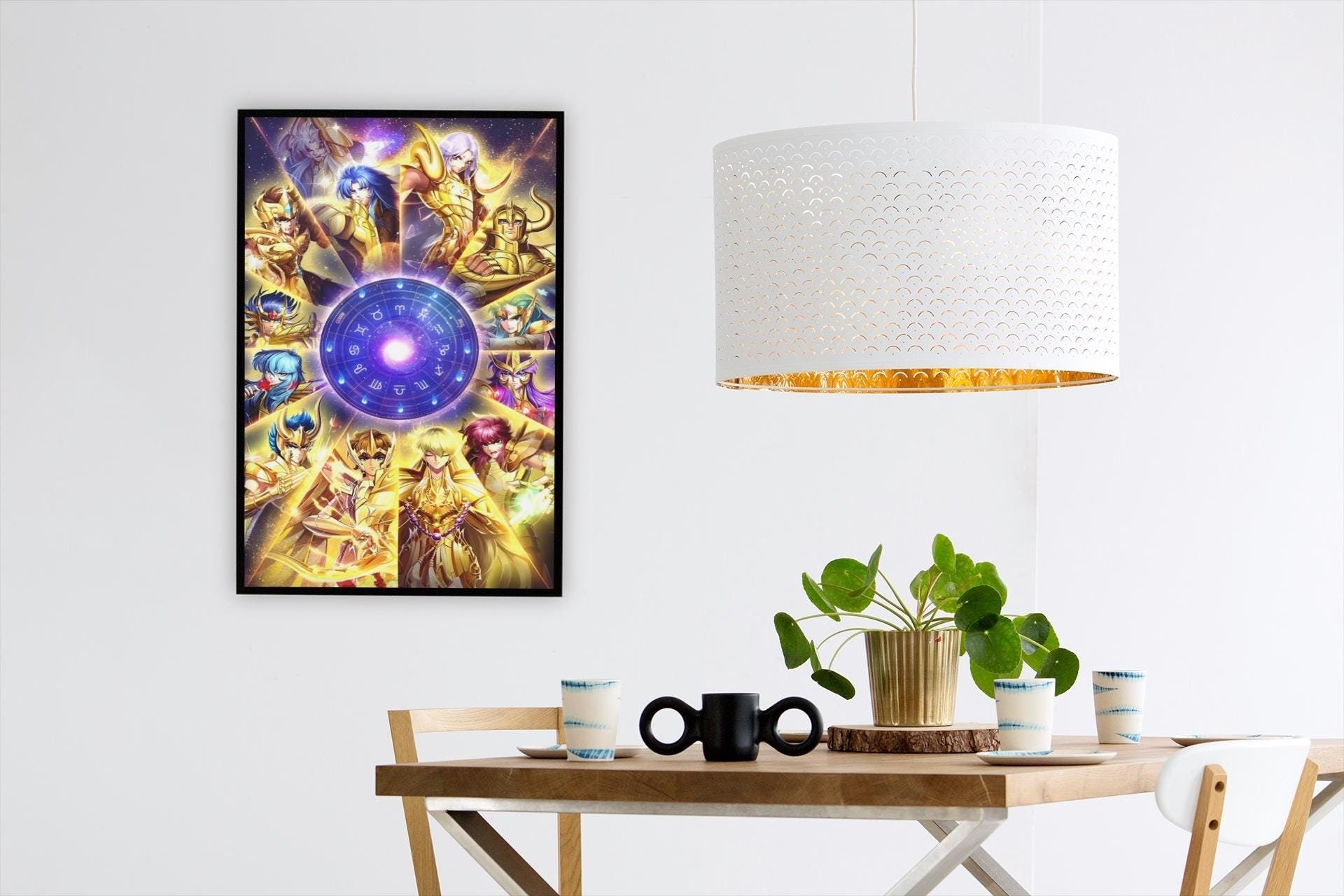 Saint Seiya Anime Poster, Knights of the Zodiac, Toei Animation, Rolled ...