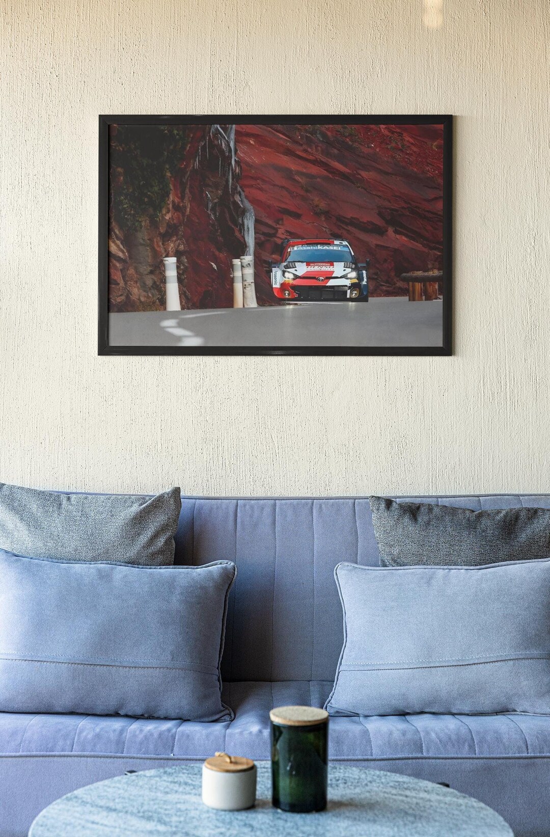 Toyota Yaris Gr Wrc Rally Car Poster, Automotive Decor, Car Enthusiast ...