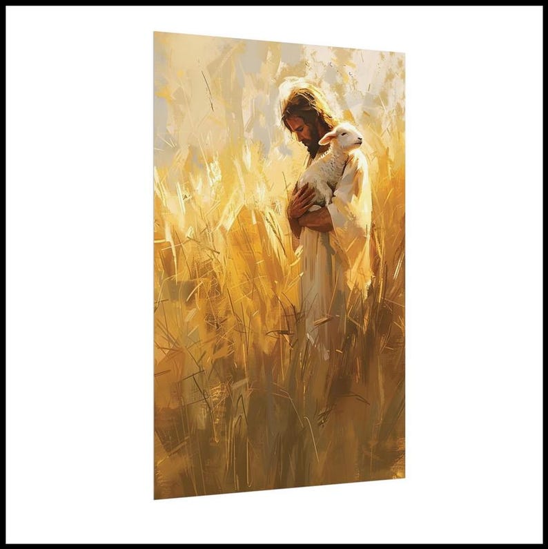 Religious Wall Art, Christian Poster, Jesus Image, Miracle, Faith ...