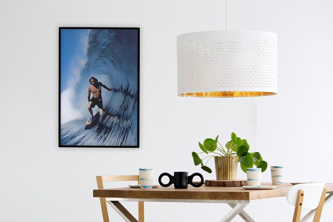 Surfing Bodyboarding Wave Art Print - Epic Beach Decor for Surfers ...