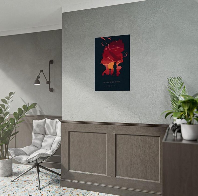 Anime 1988 Cowboy Bebop Poster, Bandai Visual ,tokyo ,japan , Spike ...