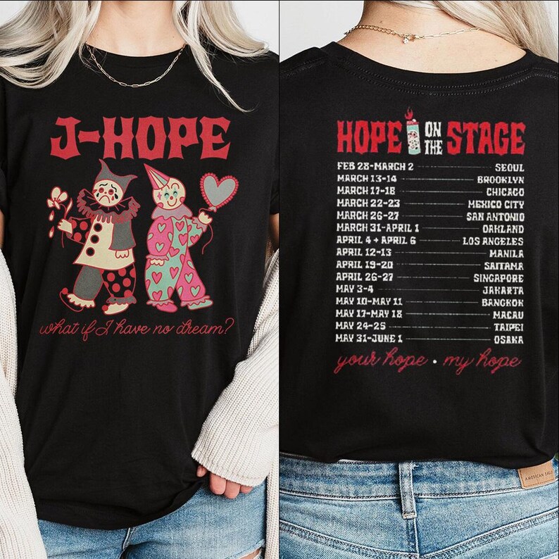 BTS Merch J HOPE on the Stage Fan Made Png Concert Tour 2025 Gifts for ...
