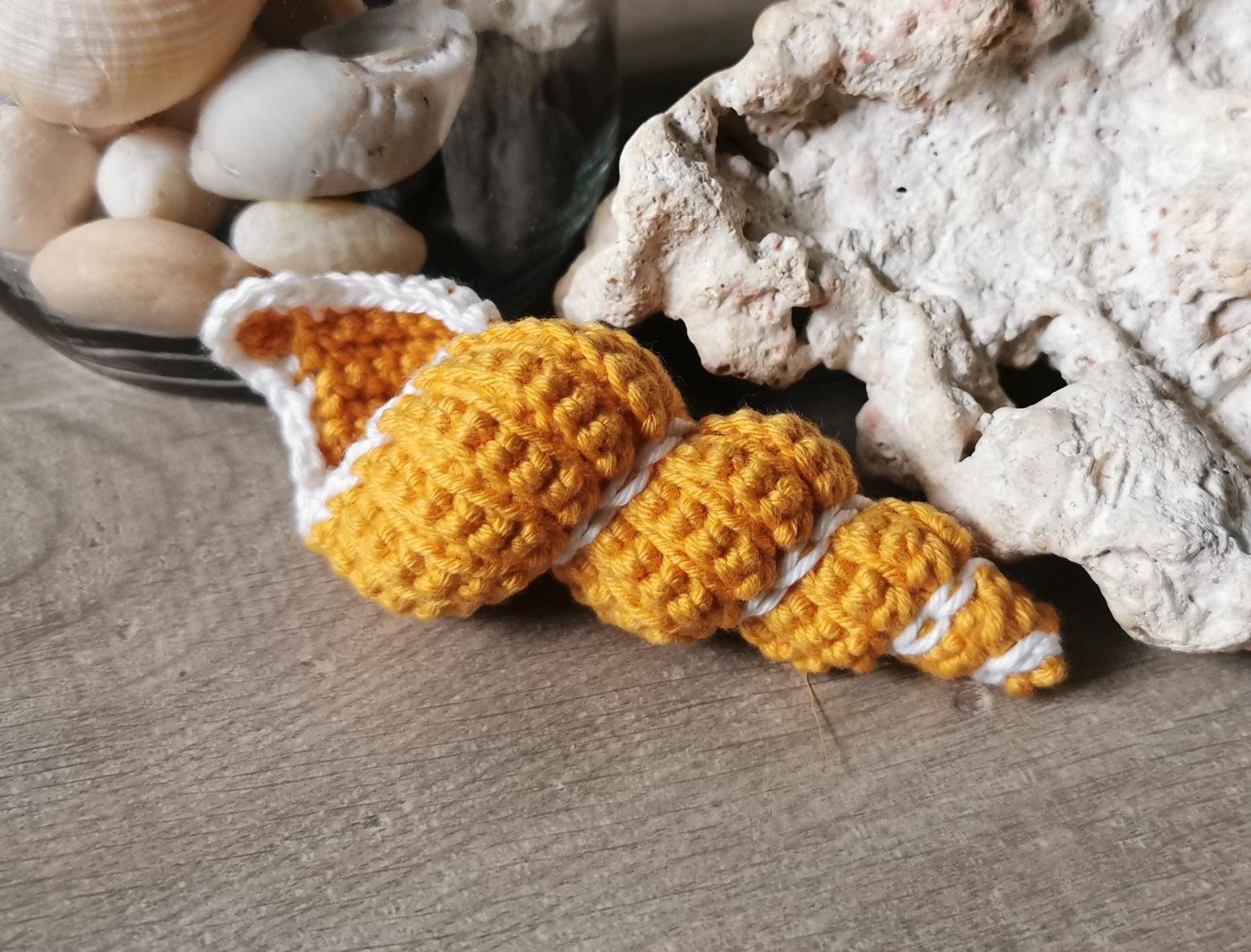 Seashell 2.0 Crochet Pattern. Sea Shell Amigurumi - Etsy