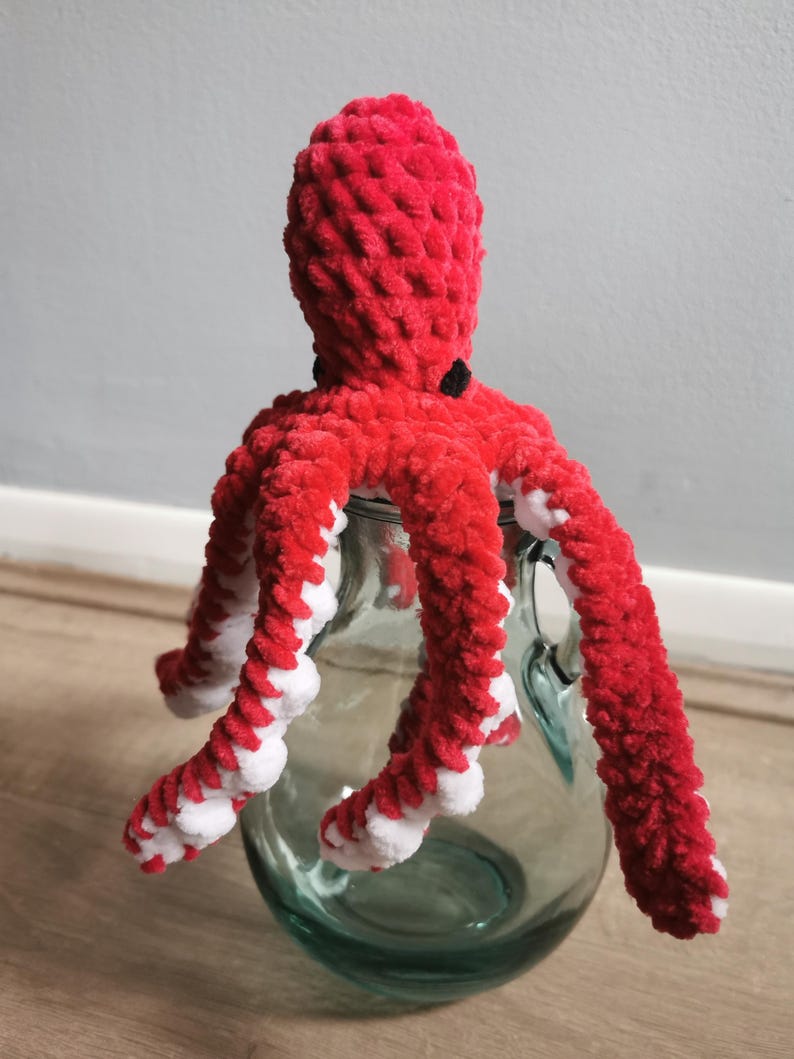 Octopus Plushie Amigurumi Crochet Pdf Pattern, Crochet Toy - Etsy