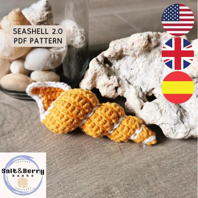 Crochet Sea Shell - Etsy