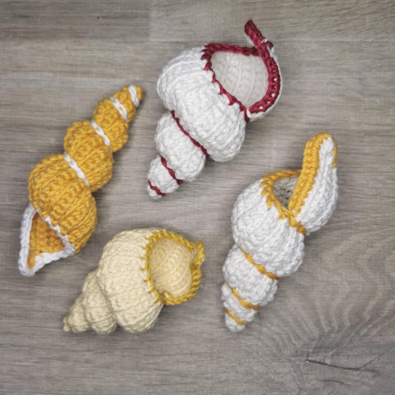 Seashell 2.0 Crochet Pattern. Sea Shell Amigurumi - Etsy