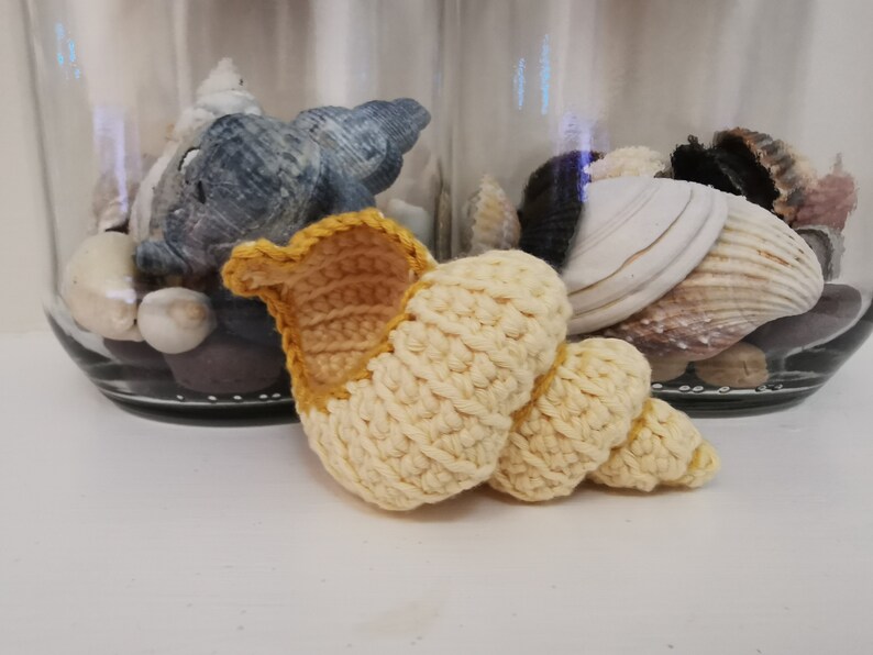 Seashell Crochet Pattern, Amigurumi Pattern, Shell, Caracola - Etsy