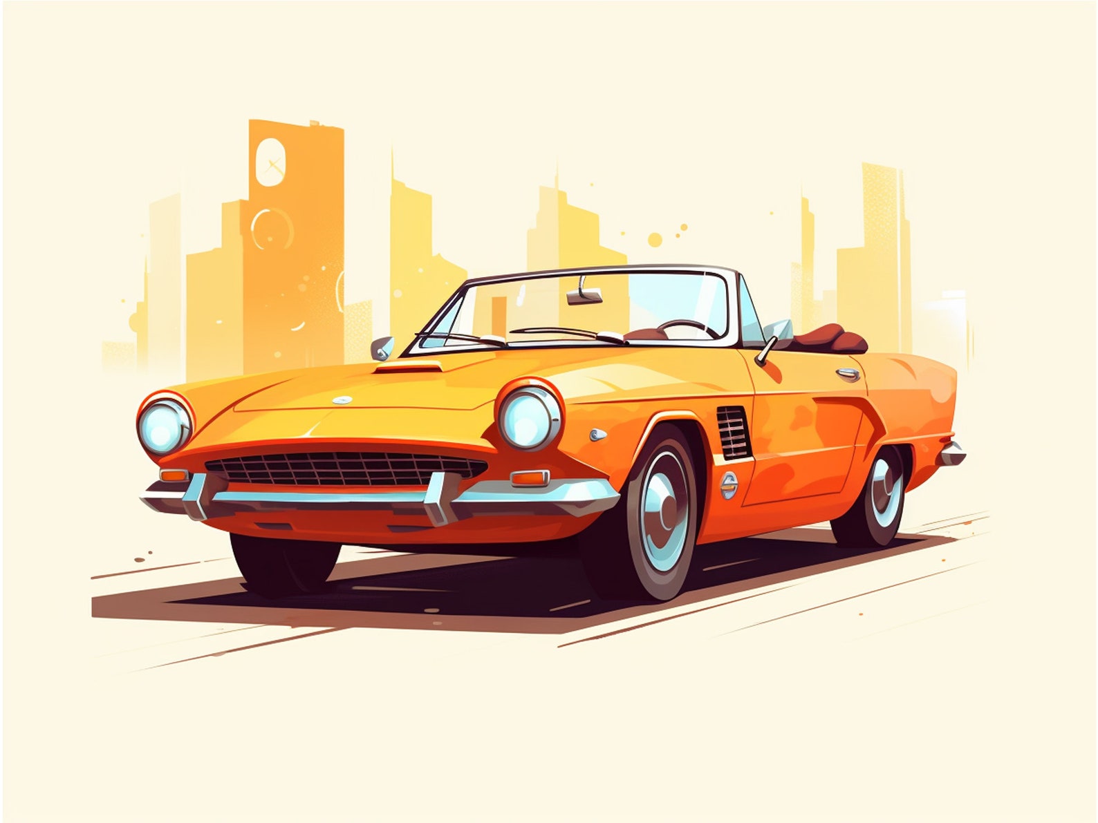 Anime Car Craze: PNG Illustrations for Automotive Enthusiasts - Etsy