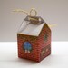 DIY Gift Box Template Printable Christmas House Design Paper Craft ...