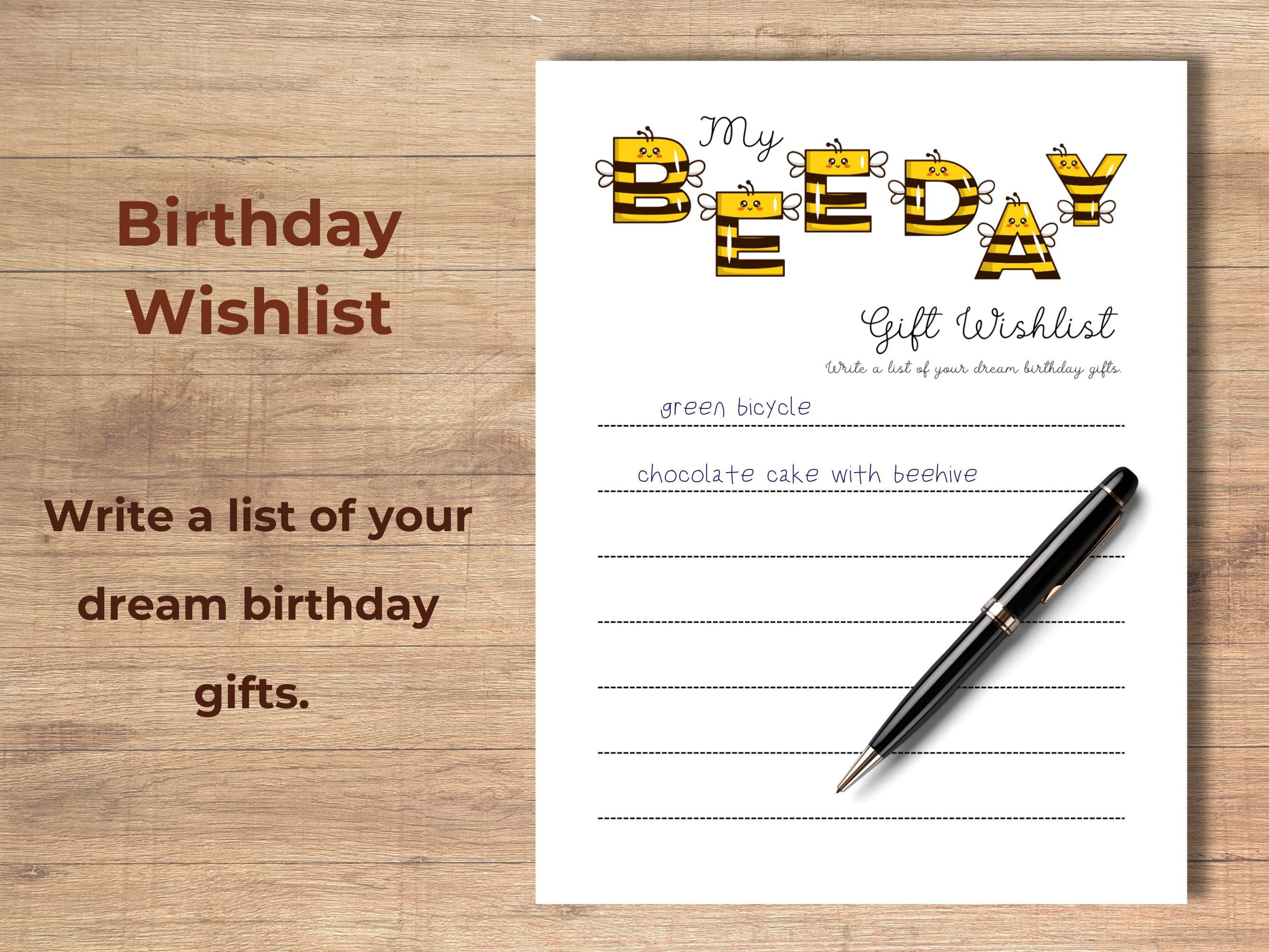 BUNDLE Birthday Printables for Kids Party Bee Design Bday Countdown PDF ...