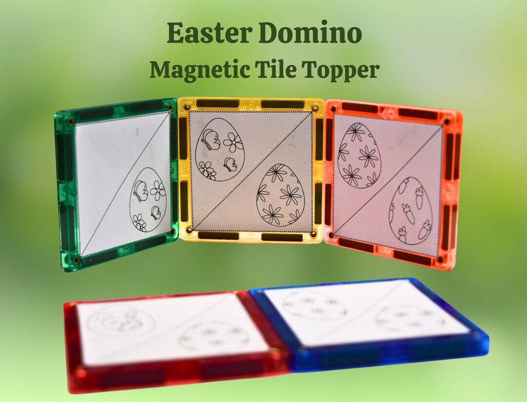 Easter Domino Game for Kids Printable Egg Picture Coloring Sticker ...