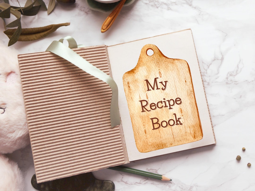 DIY Recipe Book Journal Page Printable Cooking Book Main Category ...