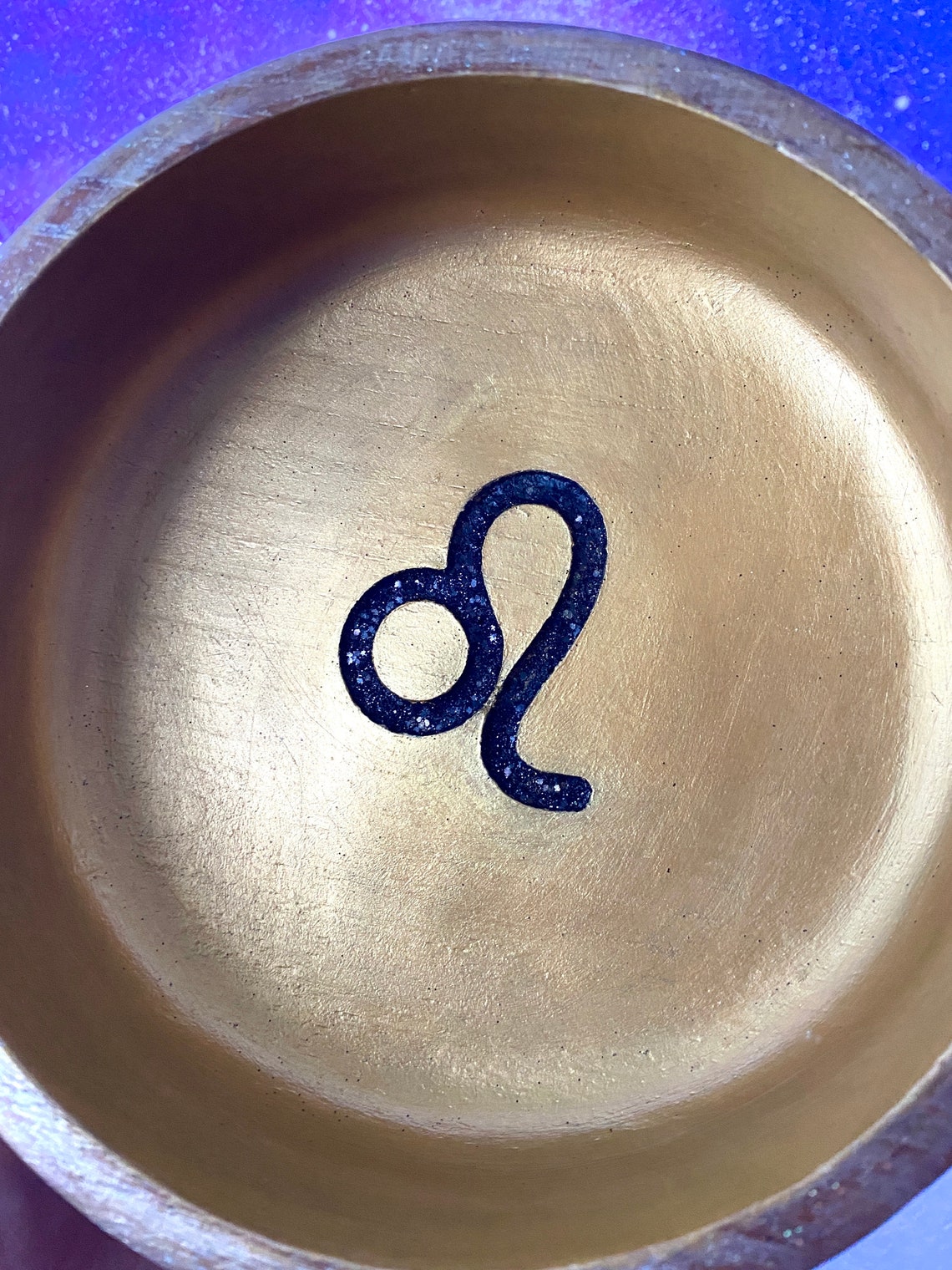 Zodiac Sign Altar Decor LEO Astro Glyph Offering Bowl Astrological ...
