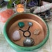 Zodiac Sign Altar Decor TAURUS Astro Glyph Offering Bowl Astrological ...