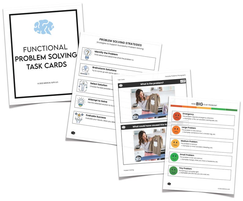 Functional Problem Solving Cards - Etsy