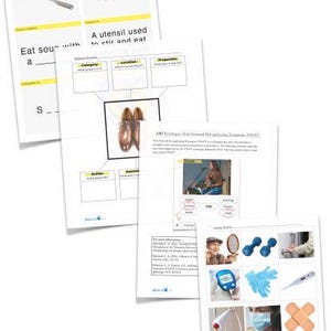 Aphasia Therapy Workbook - Etsy