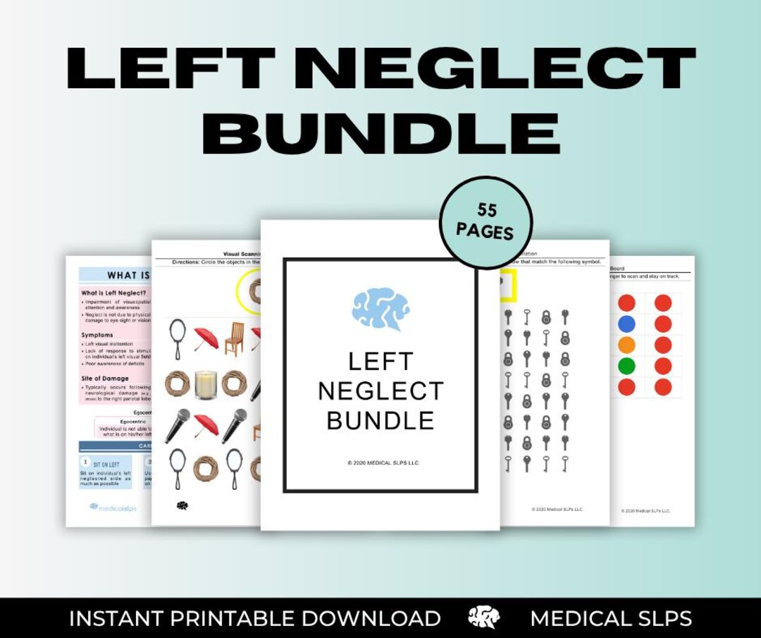Left Neglect Bundle - Etsy