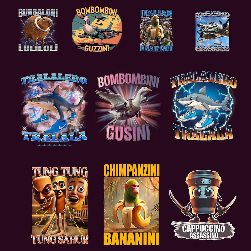 Italian Brainrot Png - Etsy