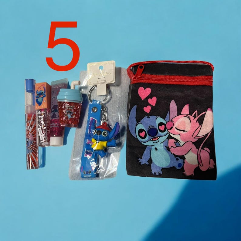 Stitch Girls Crossbody Lip Gloss Bundle - Etsy