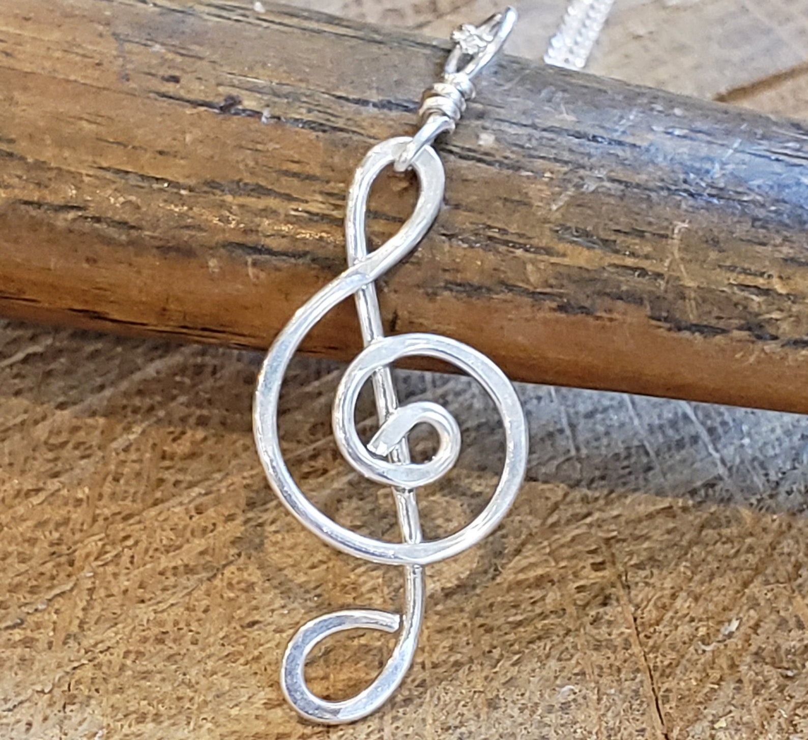 Treble Clef Necklace Pendant Music Gift G Clef Musician Gift - Etsy Canada