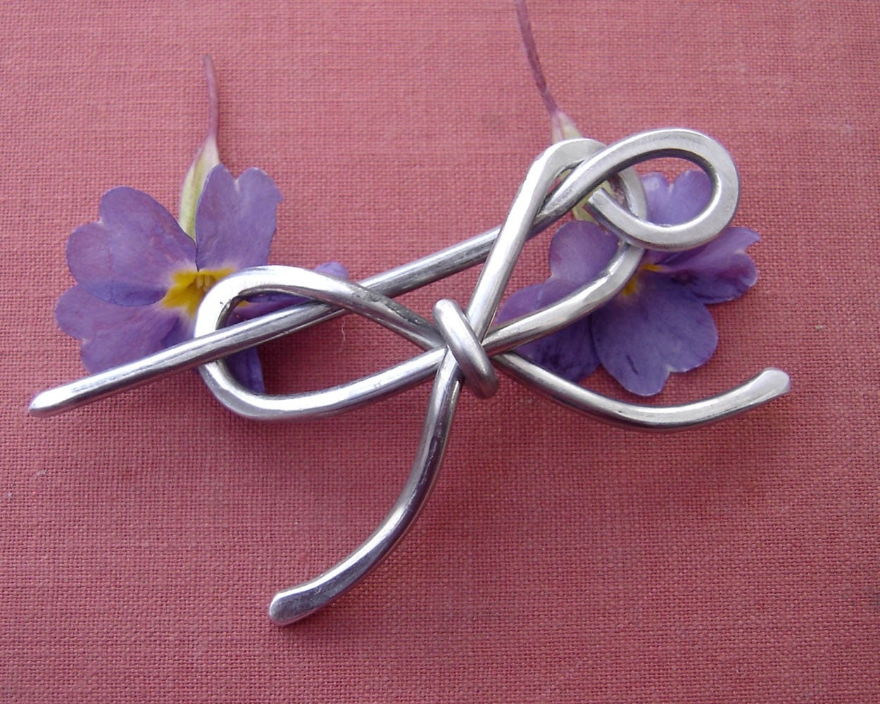 Bow Tie Shawl Pin Aluminum Scarf Pin Hair Pin Sweater Clip - Etsy