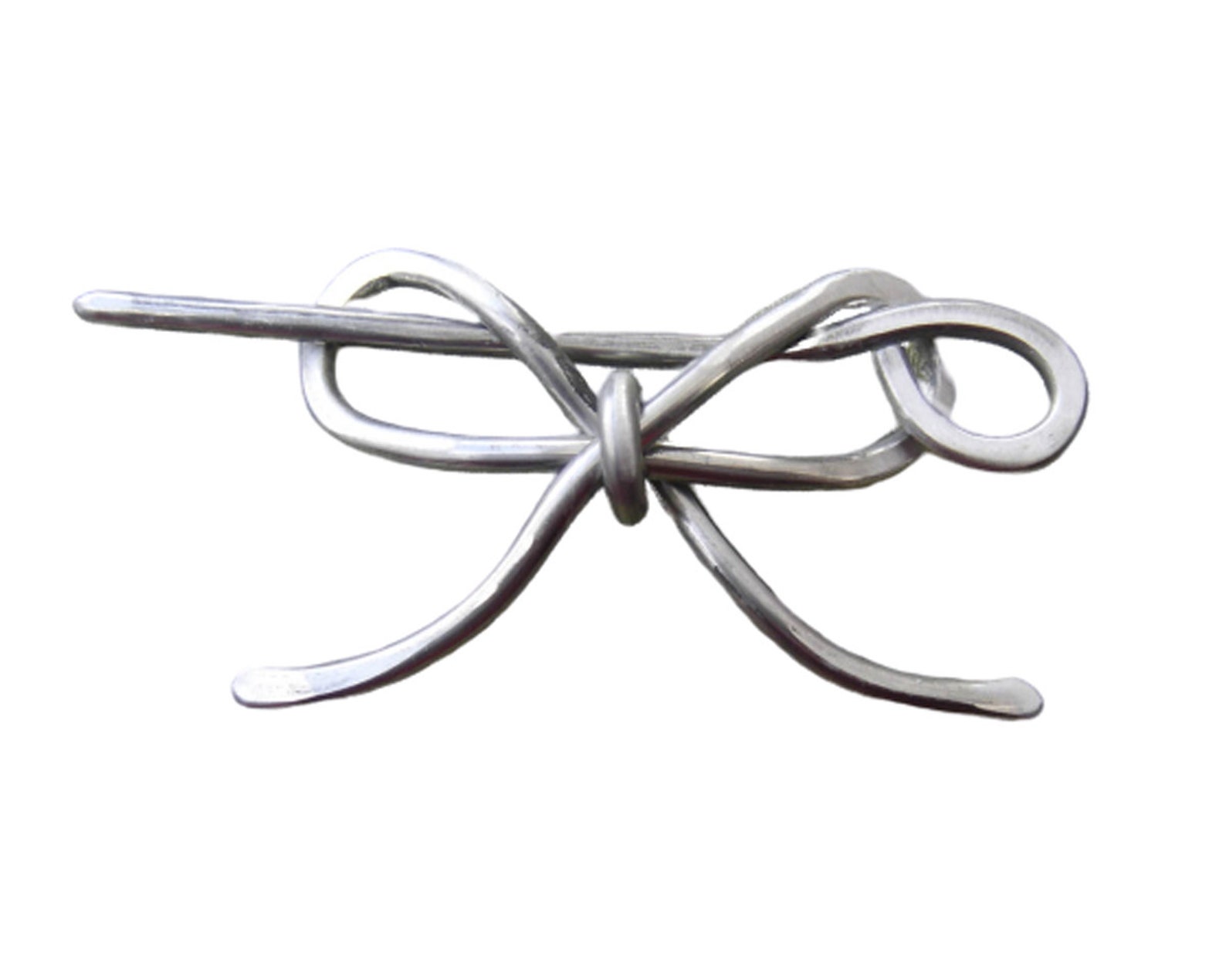Bow Tie Shawl Pin Aluminum Scarf Pin Hair Pin Sweater Clip - Etsy