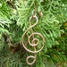 Copper Treble Clef Ornament Music Gift Musician Gift Choir - Etsy
