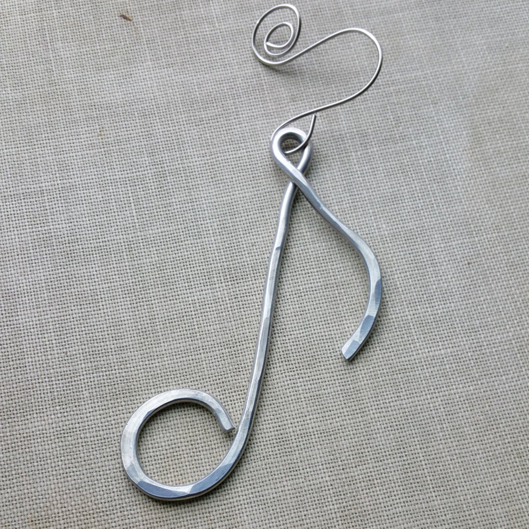 Aluminum Eighth Note Music Ornament, Music Note Musician Gift, Music ...