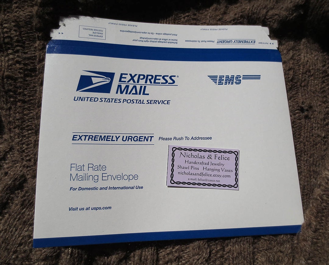 US USPS Priority Mail EXPRESS Shipping Upgrade Etsy UK