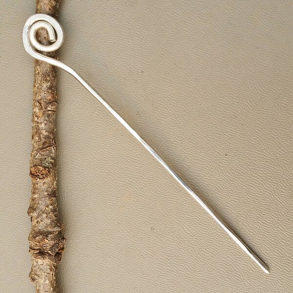 Silver Hair Stick - Etsy