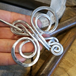 Celtic Shawl Pin, Celtic Knot Cross Infinite Swirl Aluminum, Scarf Pin ...