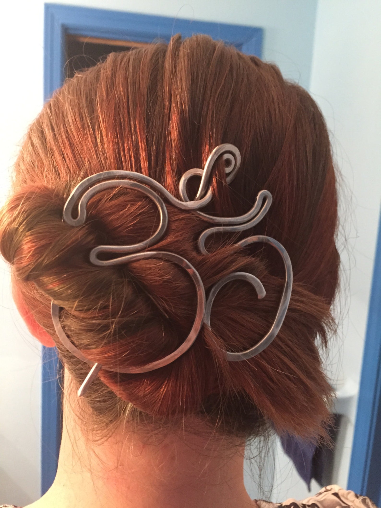 Om Shawl Pin Scarf Pin Sweater Brooch Fastener Hair Pin - Etsy