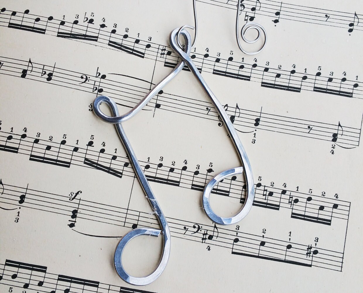 Aluminum Beam Eighth Notes Music Ornament Music Notes - Etsy