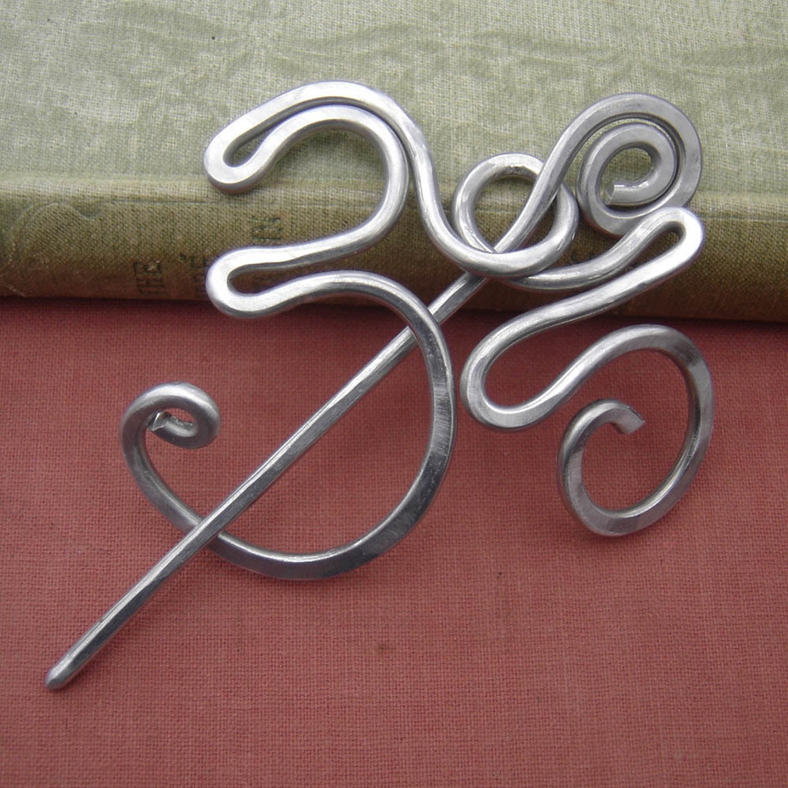 Om Shawl Pin Scarf Pin Sweater Brooch Fastener Hair Pin - Etsy