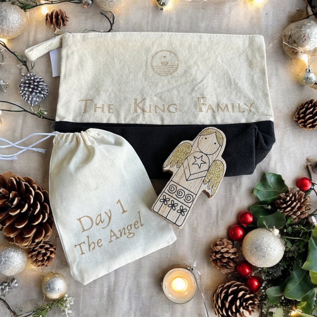 The Advent Nativity 12 Piece Nativity Set Christmas Countdown Nativity ...