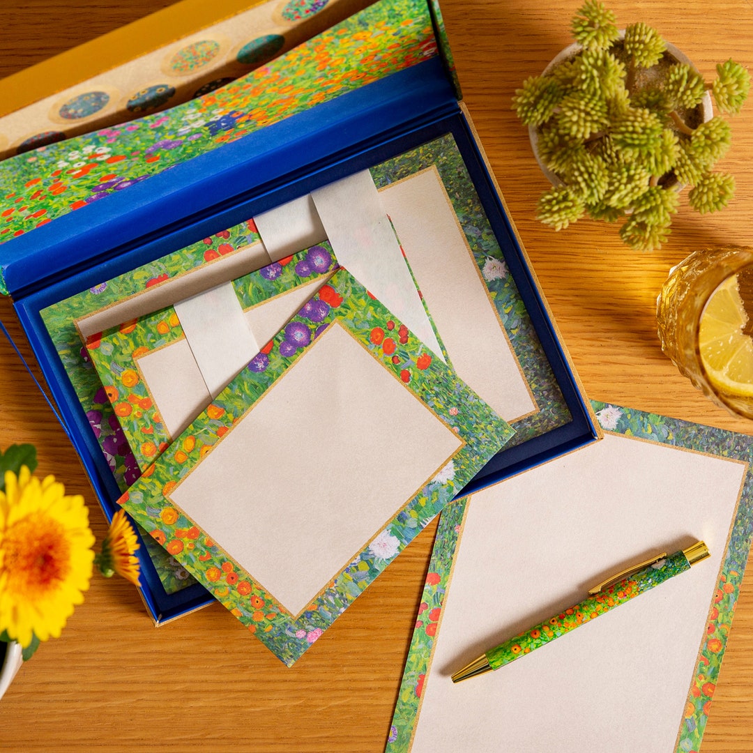 Letter Writing Set Klimt - Etsy
