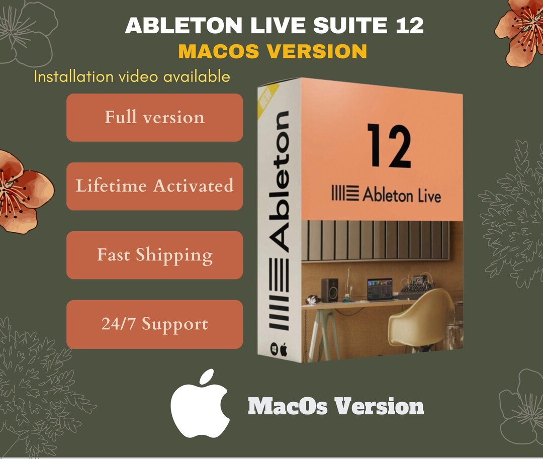 Ableton Live 12 Suite for Macos Official License Key Lifetime Activation Full Version the ...