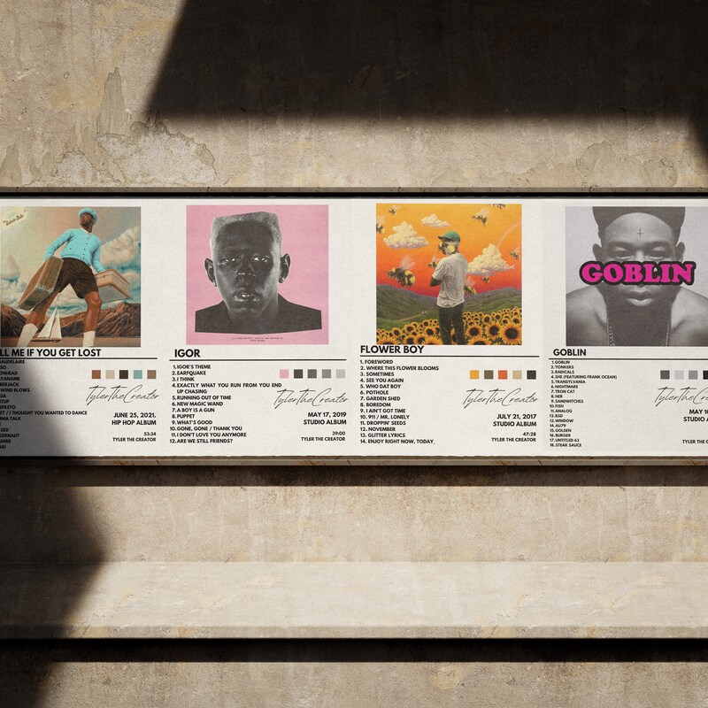 Tyler the Creator Poster Prints - Etsy
