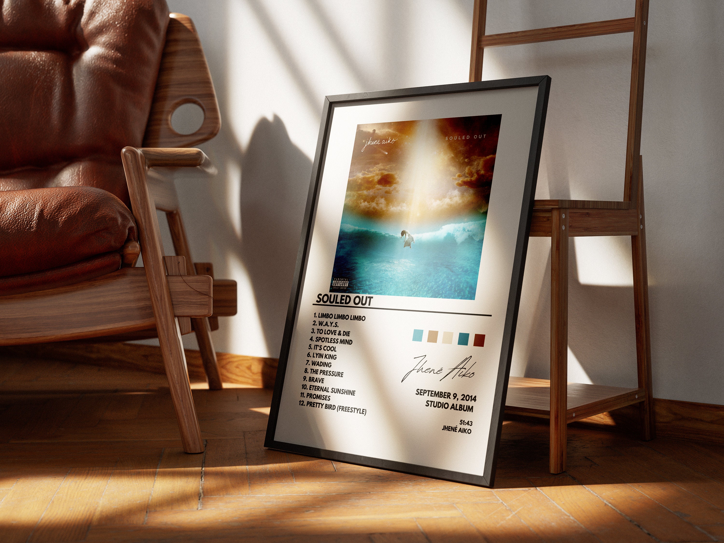 Jhené Aiko Album Poster Set: Souled Out, Trip, and More (digital Poster ...