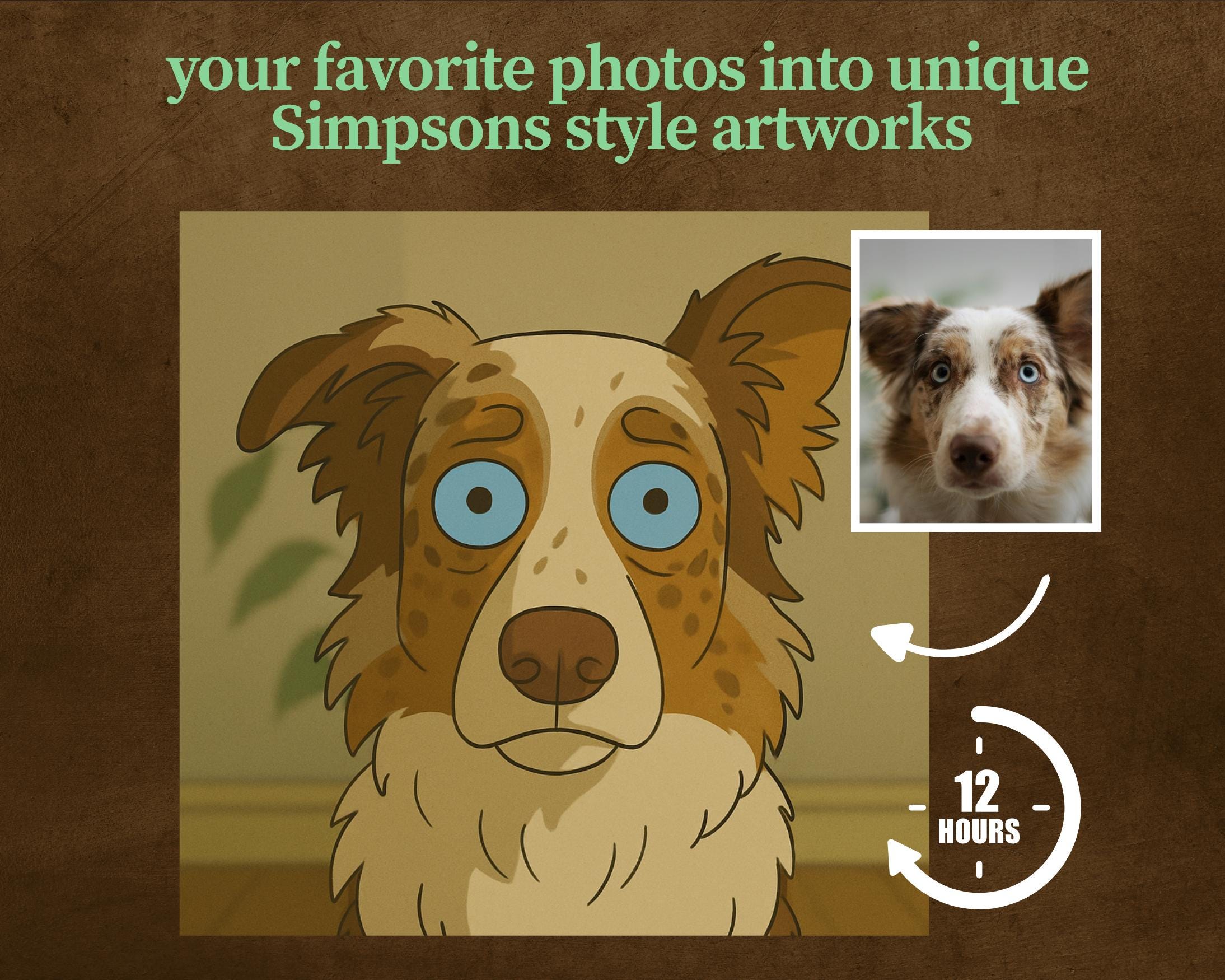 Custom Yellow Cartoon Portrait – Personalized Character Art Inspired by ...