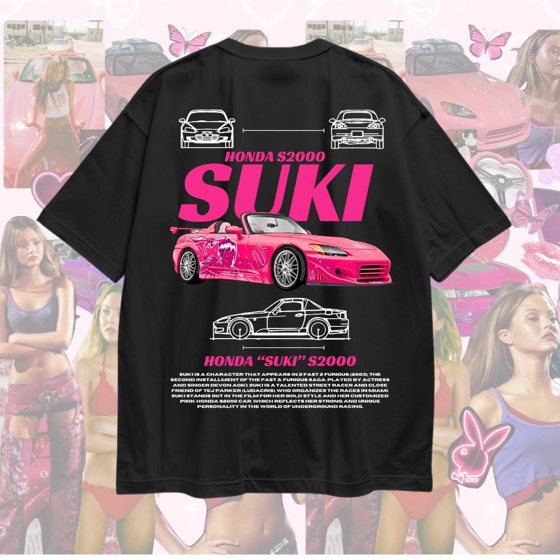 Digital Suki Template Fast Furious | PNG Design for DTF, Sublimation ...