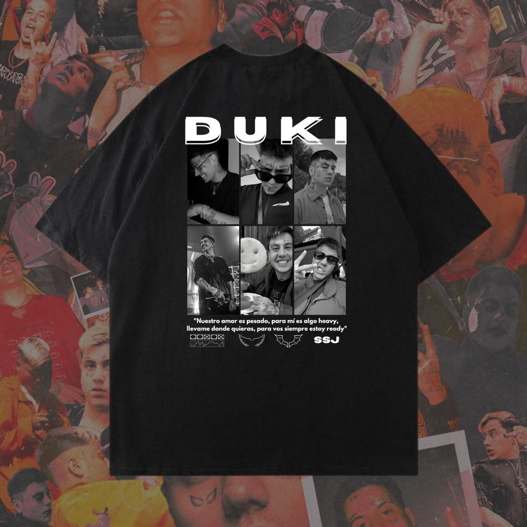 Duki Digital Template PNG Design for T-shirts DTF, Sublimation and DTG ...