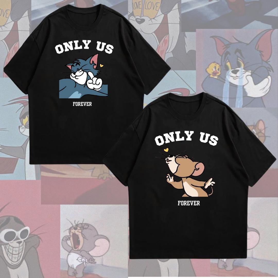 Tom, Jerry, Digitale Vorlage, PNG digitale Vorlage, Paarziele, Paare ...