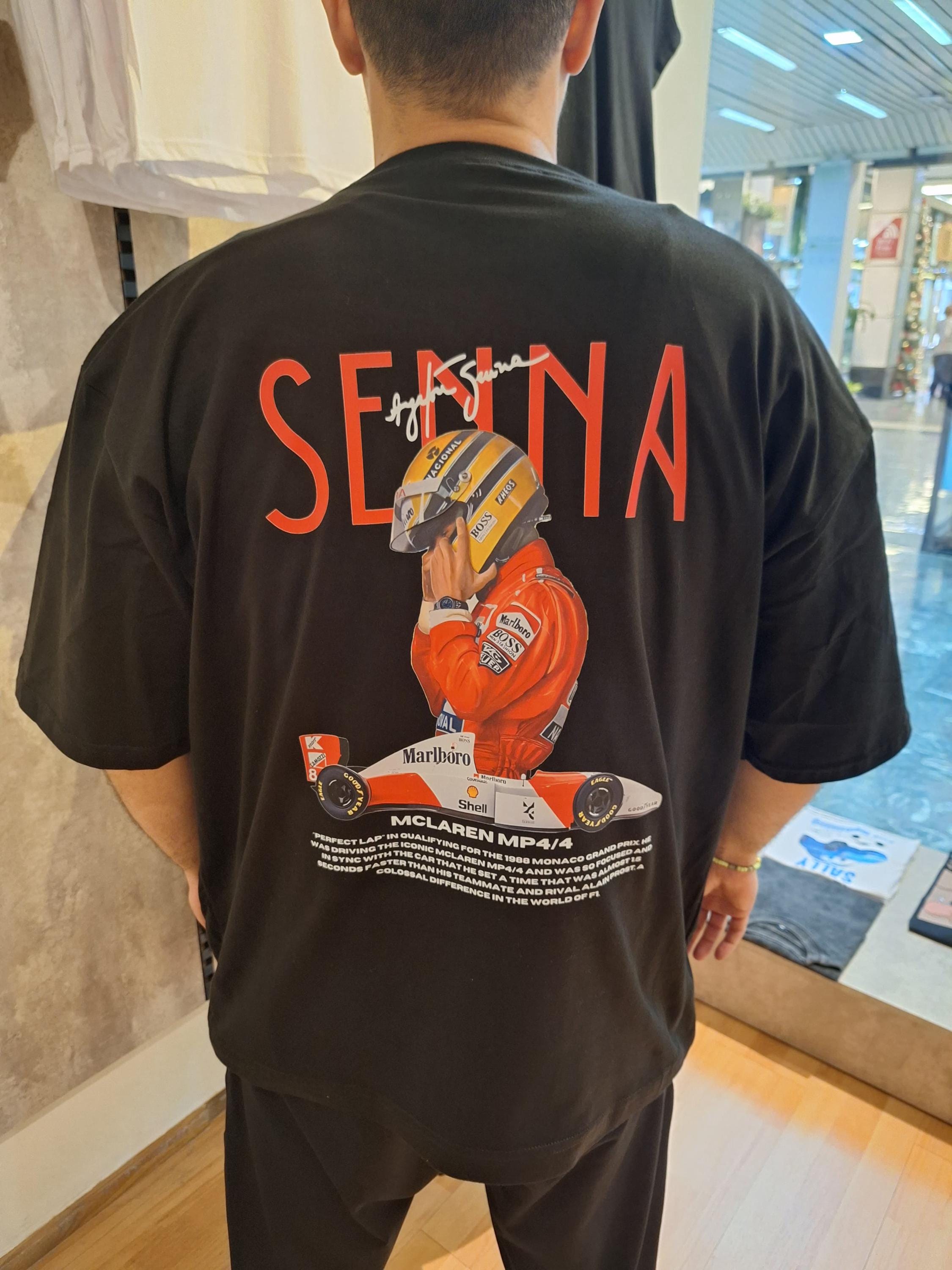 Aryton Senna Shirt. Senna T-shirt, Ayrton Senna Shirt, Racing Shirt ...