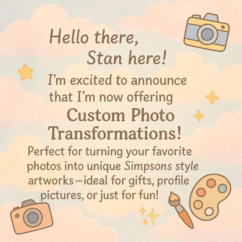 Custom Yellow Cartoon Portrait – Personalized Character Art Inspired by ...