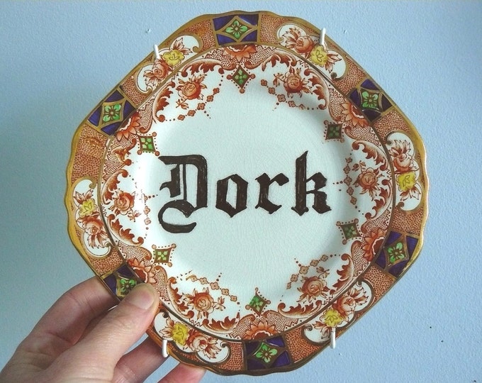 Dork Plate - Etsy