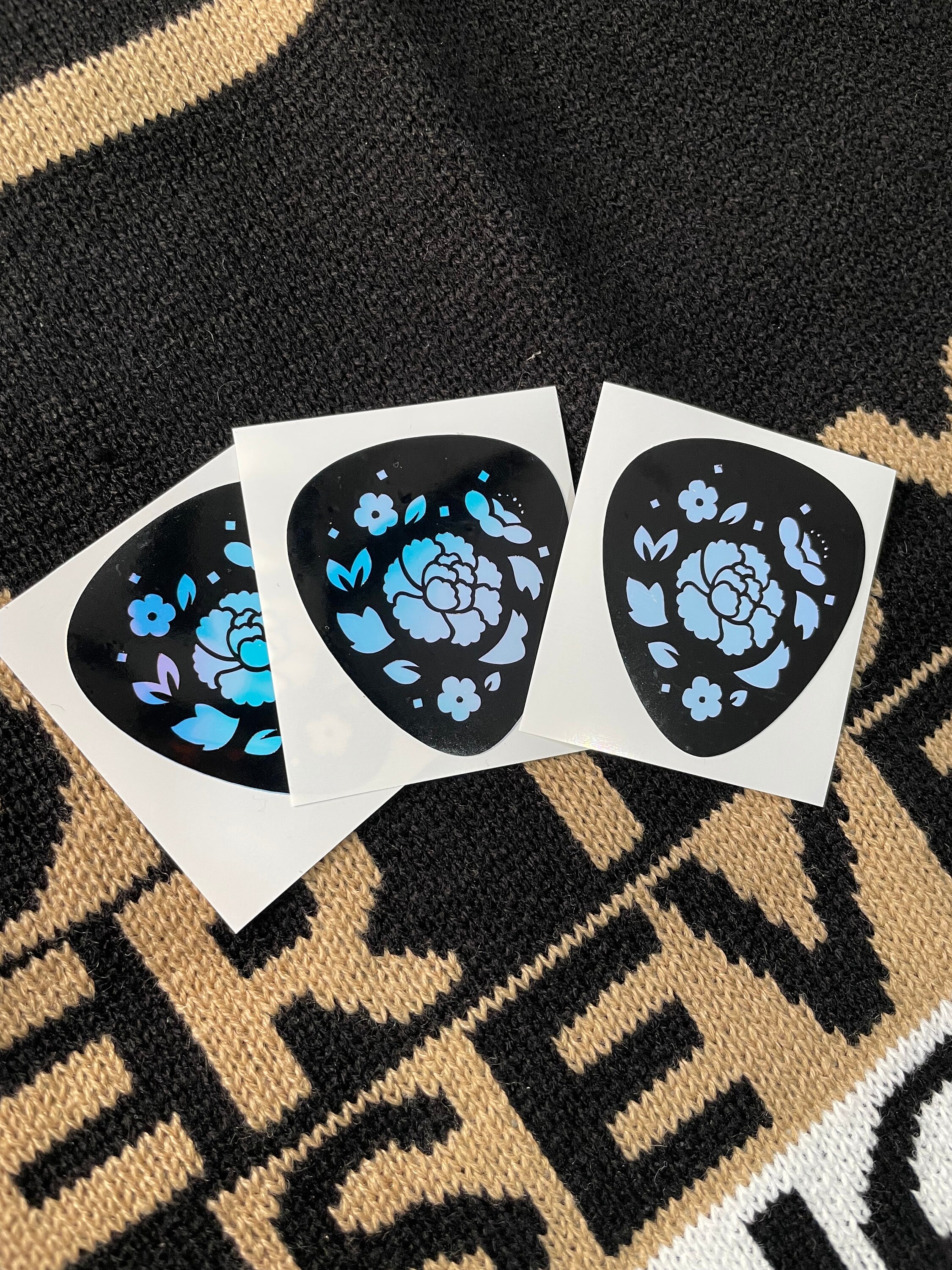 BTS Suga Agust D Guitar Pick Decal Set of 3 K-pop - Etsy