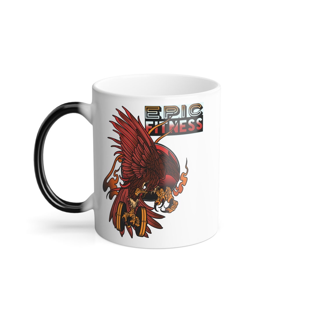 Epic Fitness Eagle Series 1 Colour Morphing Coffee Mug, 11oz - Etsy