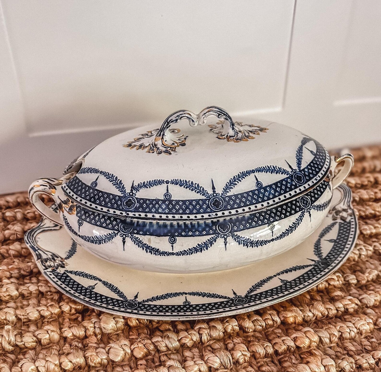 Antique Tureen With Platter Marked J Kent Hampton England, Antique ...